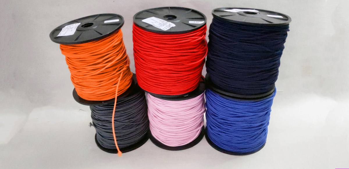 Elastika okrogla fi 2 mm - 100 m