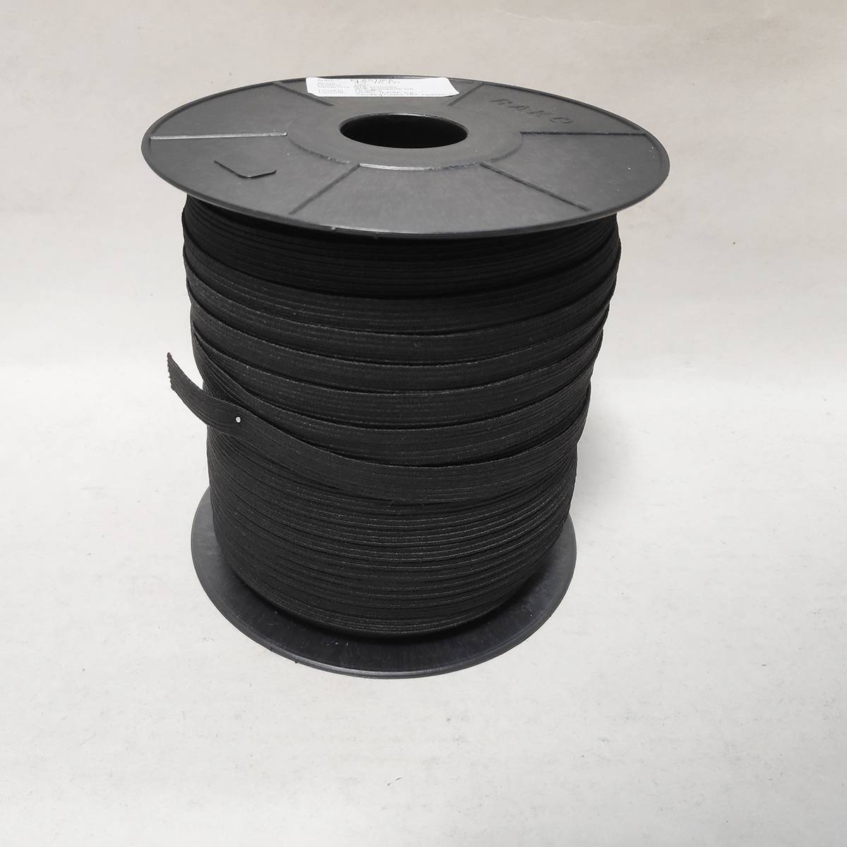 Elastika 12 mm ČRNA - 1 m